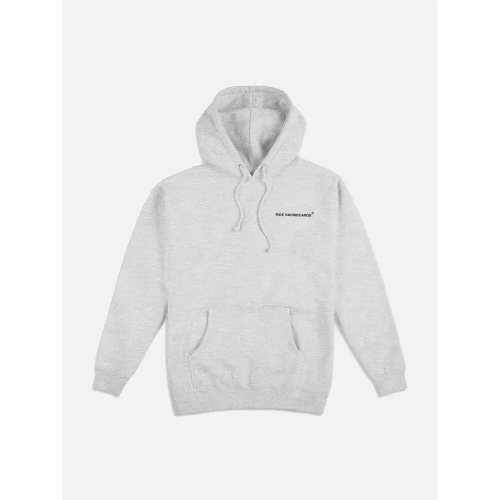 Ride | Shirts | Nwt Ride Snowboards Old English Hoodie Heather Grey ...